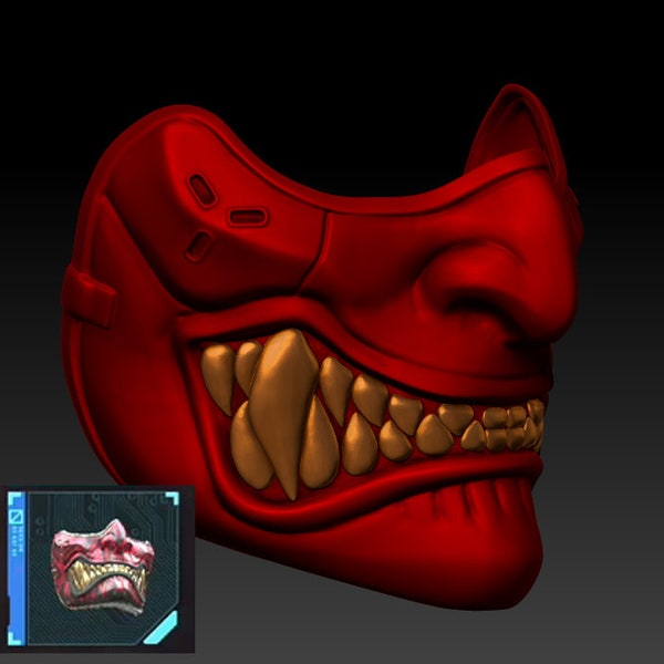 Cyberpunk Mask - Etsy