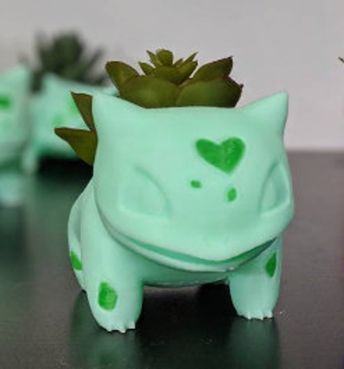 Pokemon Valentines Special Pink Bulbasaur Planter - Etsy