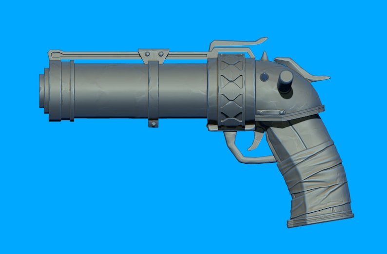 Jinx Arcane Pistol digital Stl 3d archivo - Etsy España