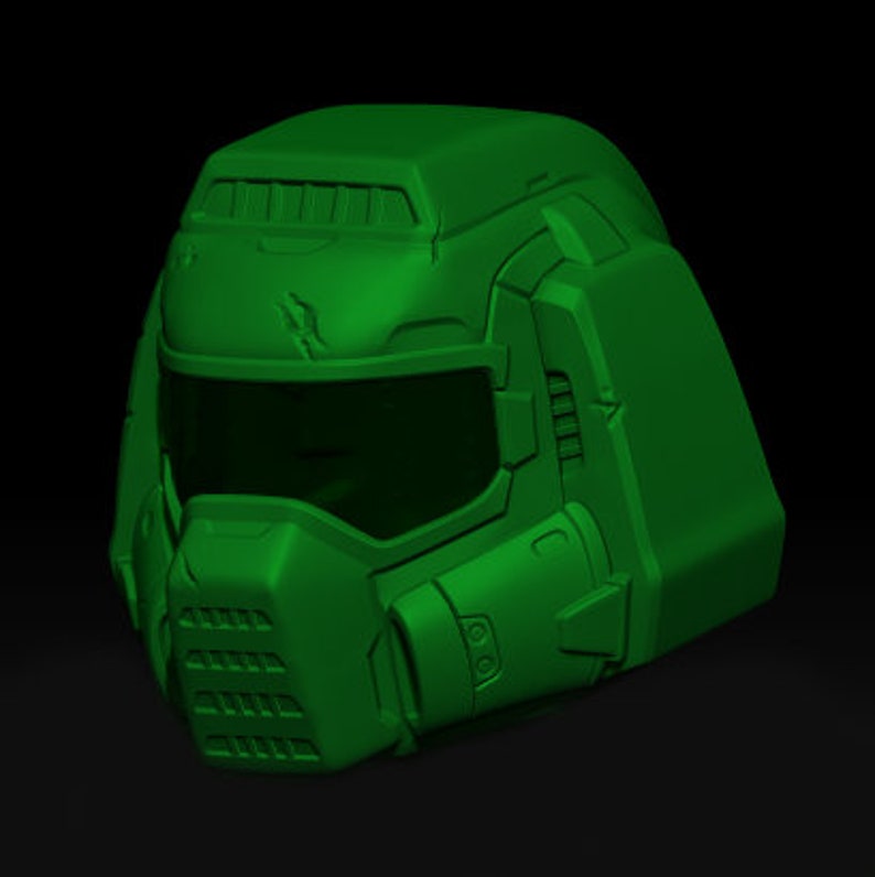 Original Doom Helmet 3D Cosplay Kit Stl - Etsy