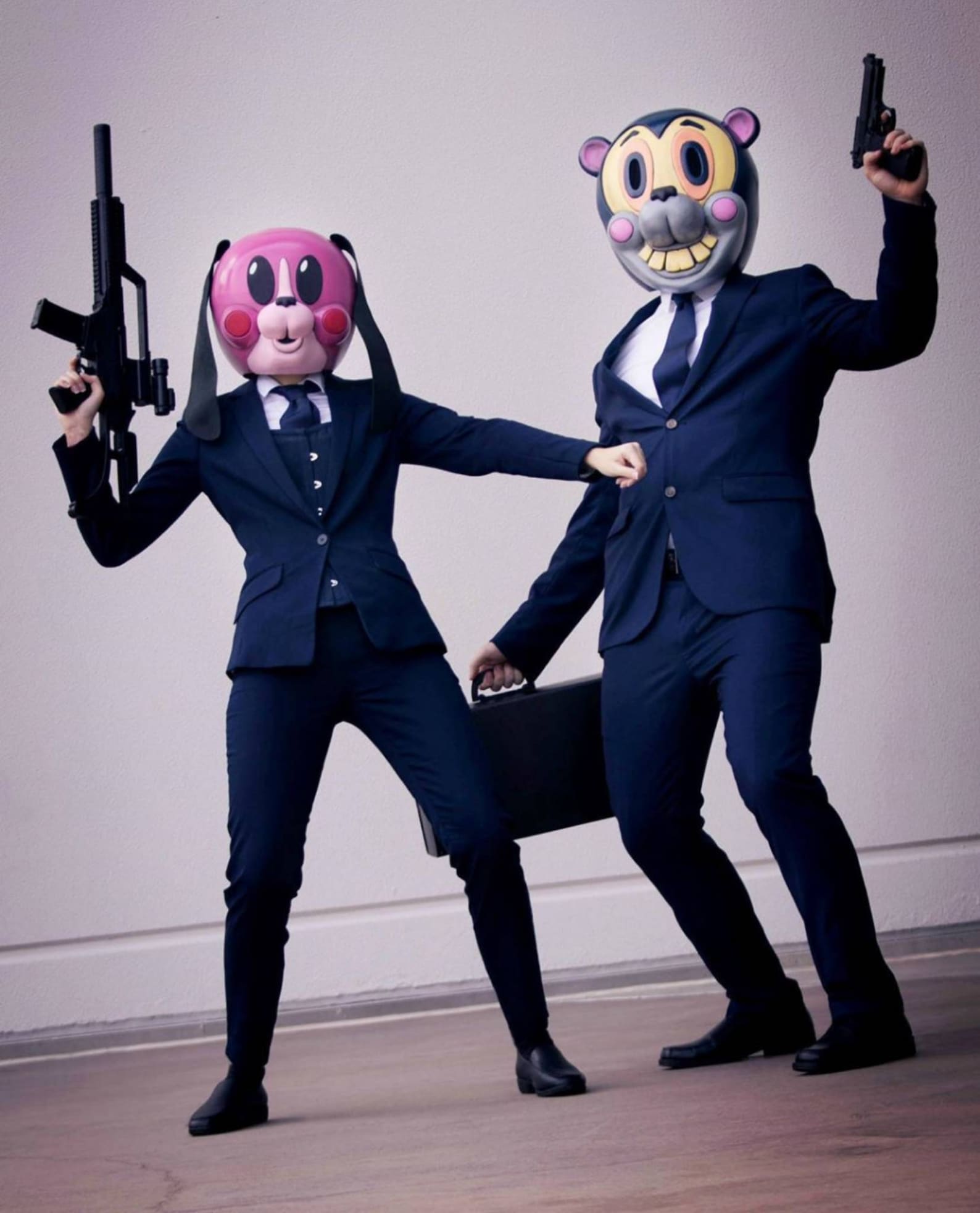Umbrella Academy Cha Cha and Hazel 3D Mask Models - Etsy