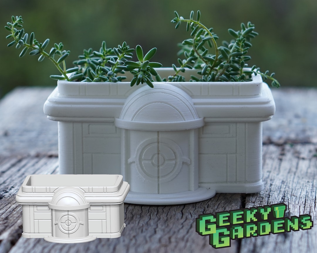 Pokemon Centre Planter Print File STL - Etsy