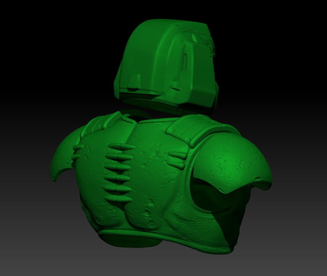 Original Doom Suit 3D Cosplay Kit Stl | Etsy