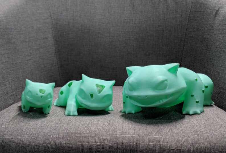 Pokemon Bulbasaur Ivysaur Venusaur planter set | Etsy