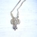 Vintage Elaborate Crystal Rhinestone Pendant Necklace - Etsy
