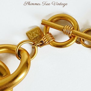 Bold ANNE KLEIN Infinity Love Knot Collar Necklace With Iconic Lion ...