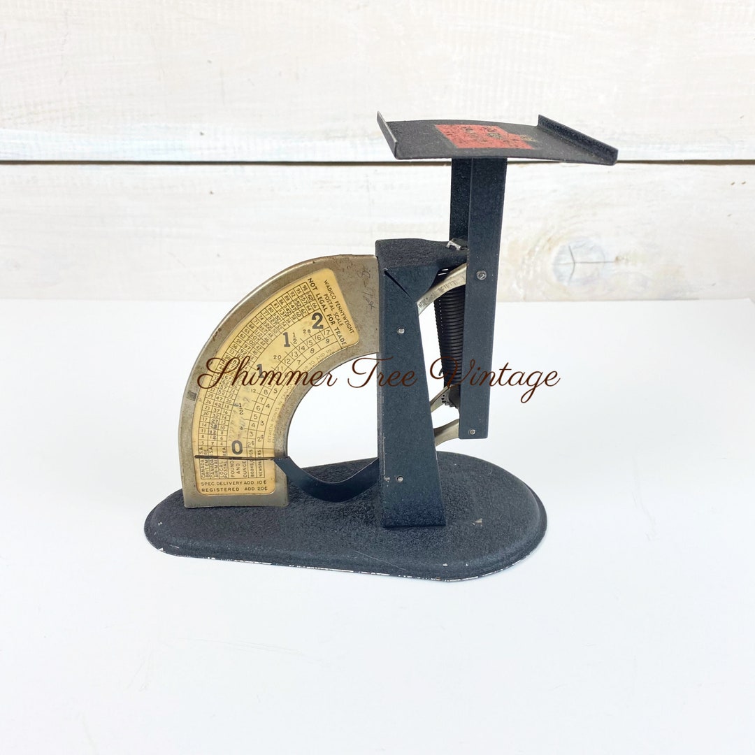 Vintage WADICO PENNYWEIGHT Postal Scale - Etsy