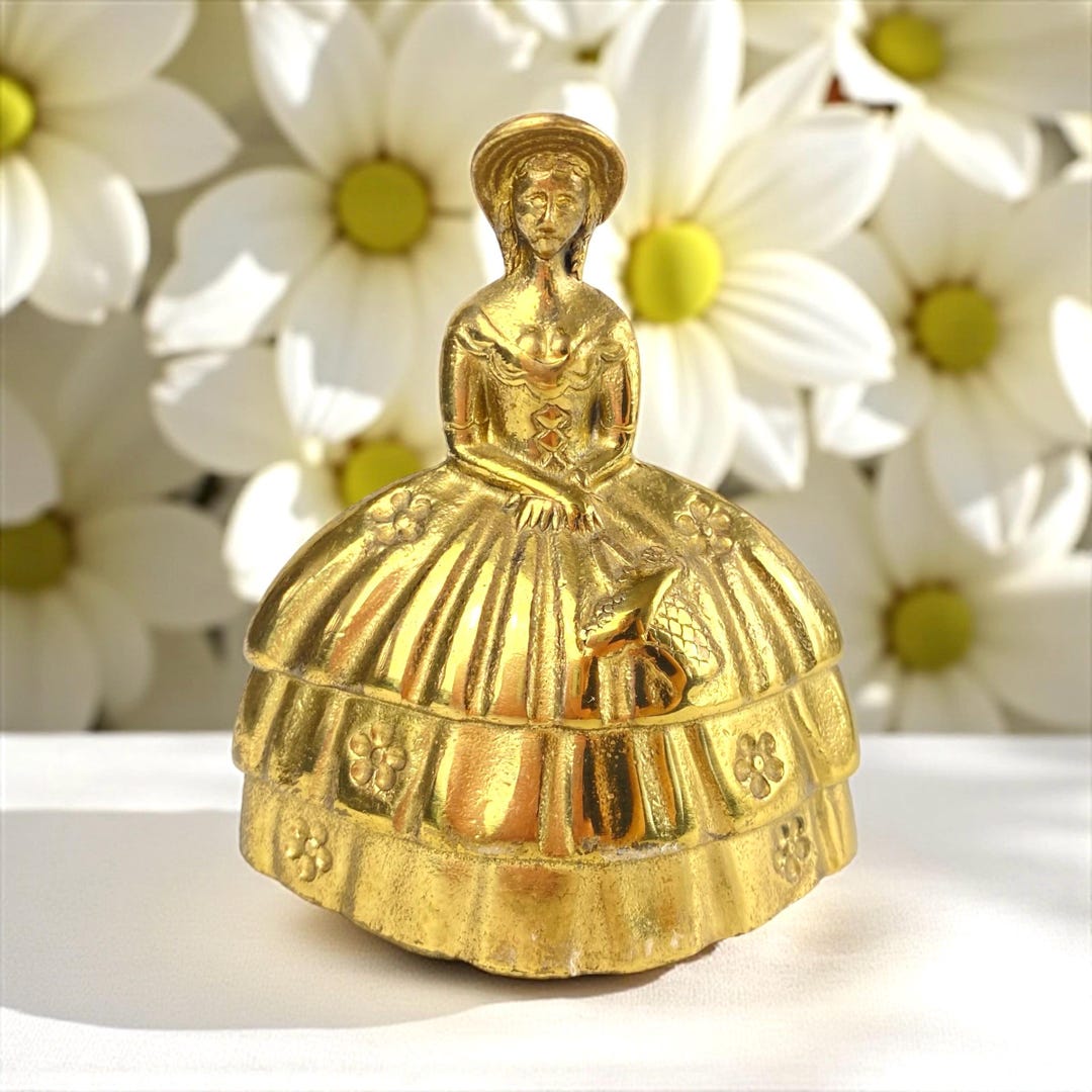 Vintage Southern Lady Bell Made in England - Etsy