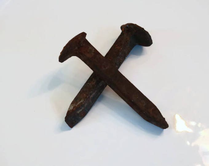 Antique Narrow Gauge Railroad Spikes, Vintage Railway Spikes, Old ...