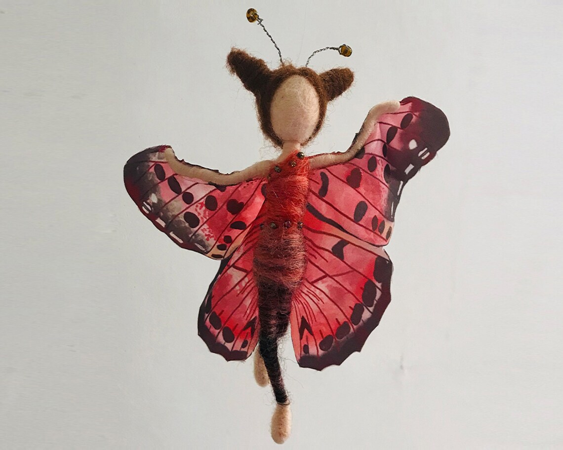 Butterfly Fairy Needle Felting Kit Craft Kit for Adults | Etsy