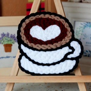 DIY Coffee Coasters Punch Needle Kit, Beginner Punch Needle Kit Include ...