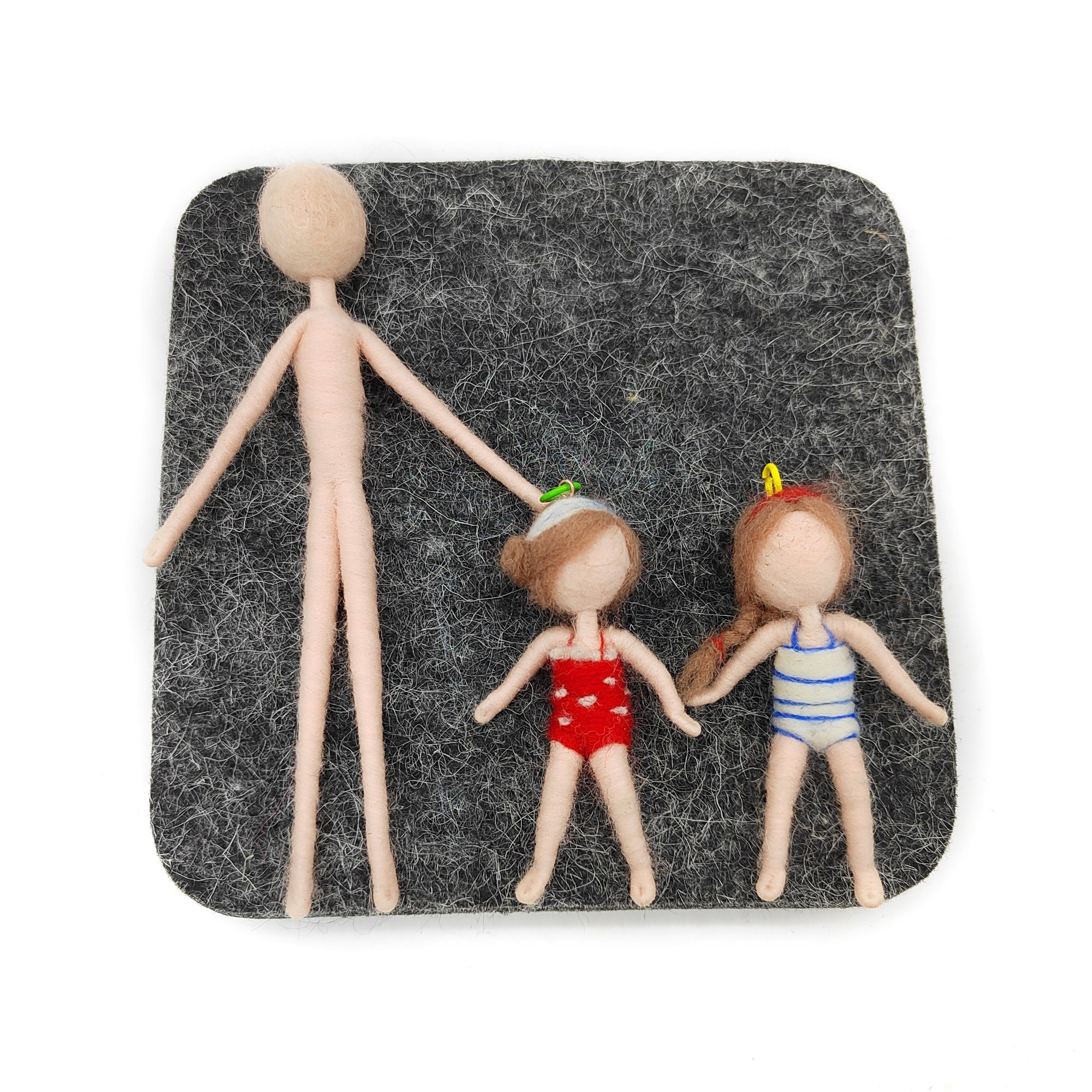 3 Size Skeleton Needle Felted Body for Fairy, for Your Felting Project ...