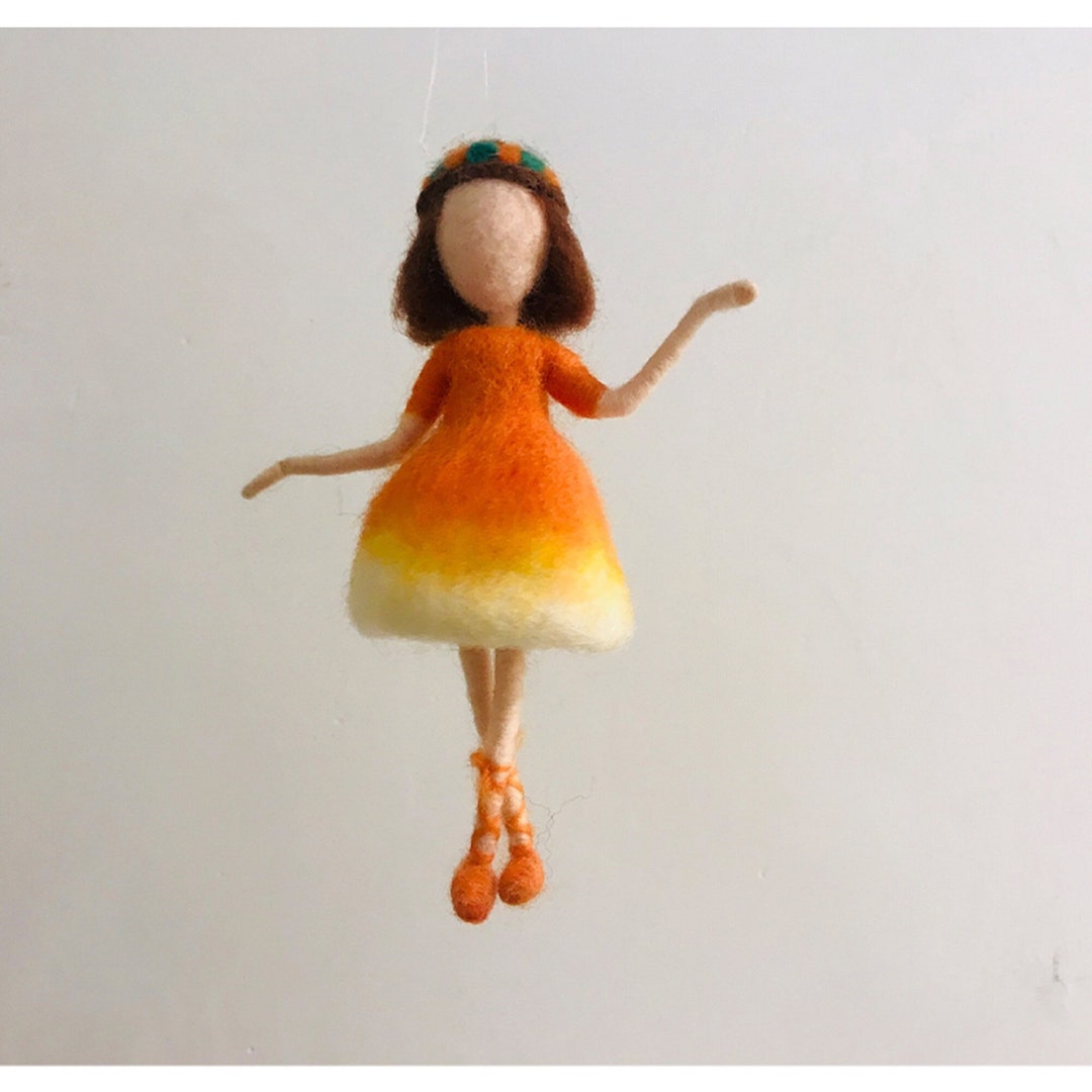 Elf Needle Felting Kit, Craft Starter Kit With Wool, Tool, Video ...