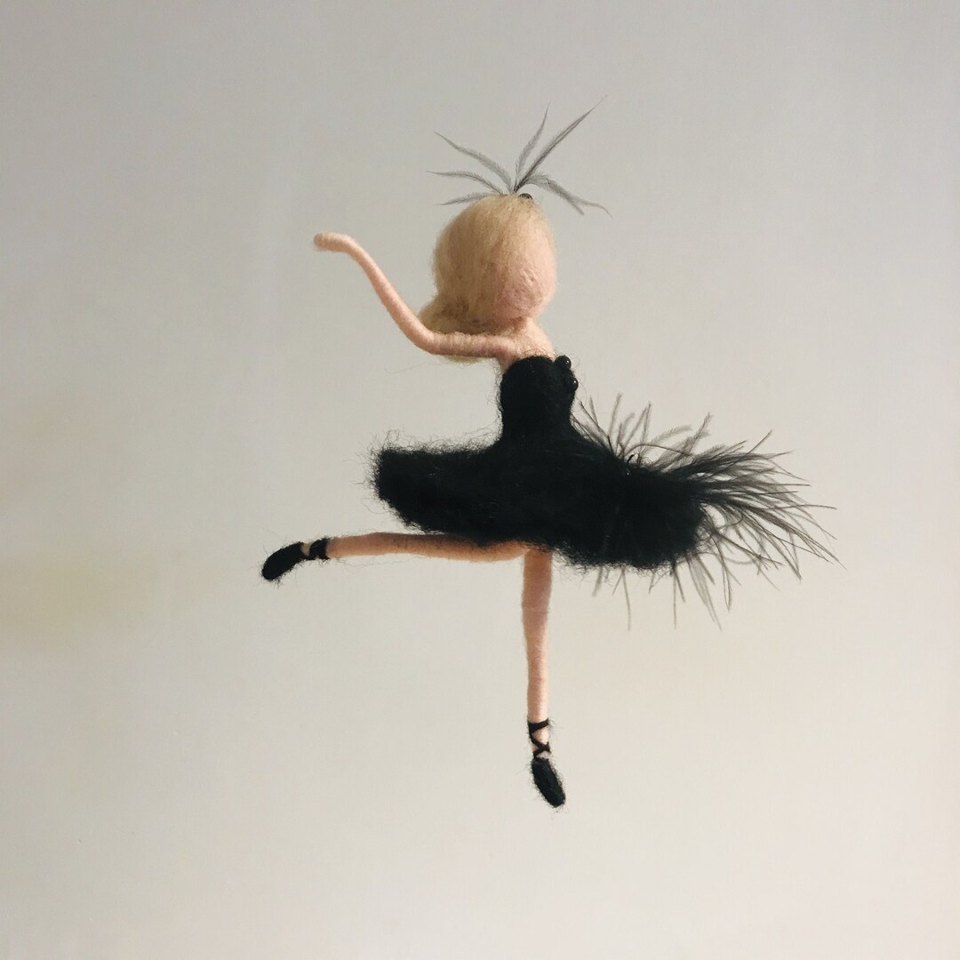 Ballet Dancer Needle Felting Kit Fairy Craft for Adults, Felting ...