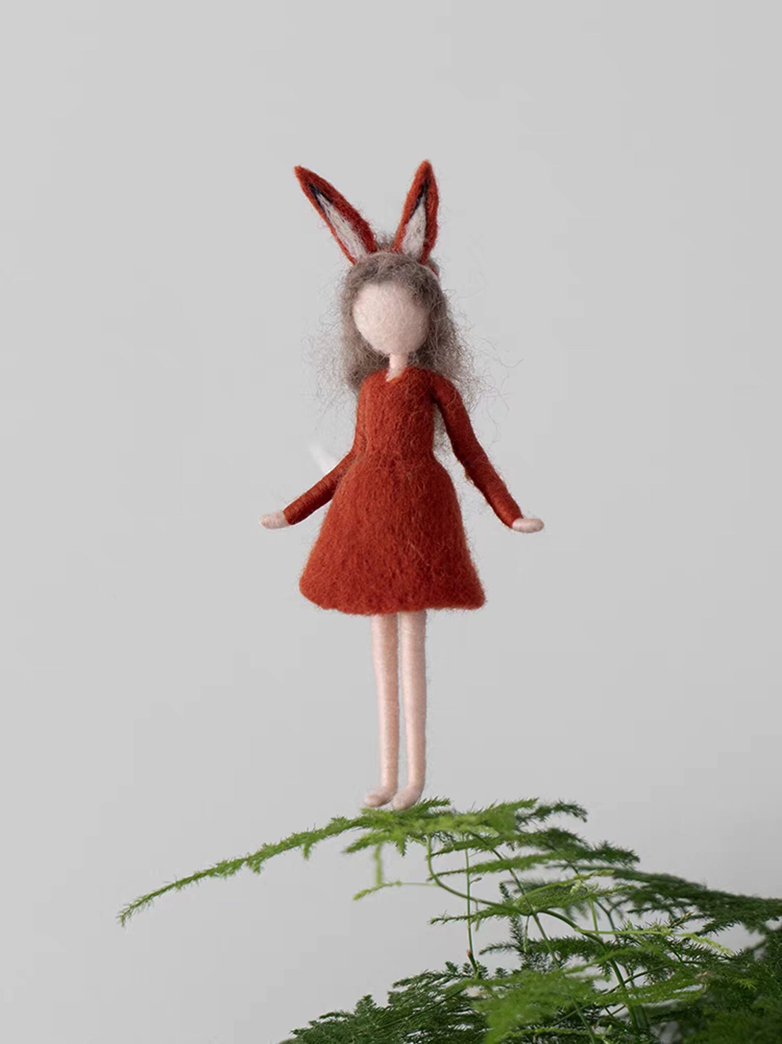 Fox Elf Needle Felting Kit for Beginners Craft Kit Gift for Mom ...