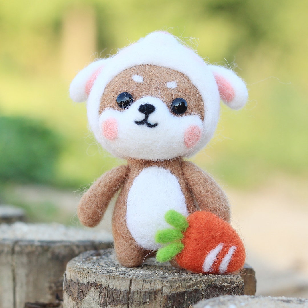 Shiba Needle Felting Kit Gift Box Pack - Christmas Gift for Mom - Etsy