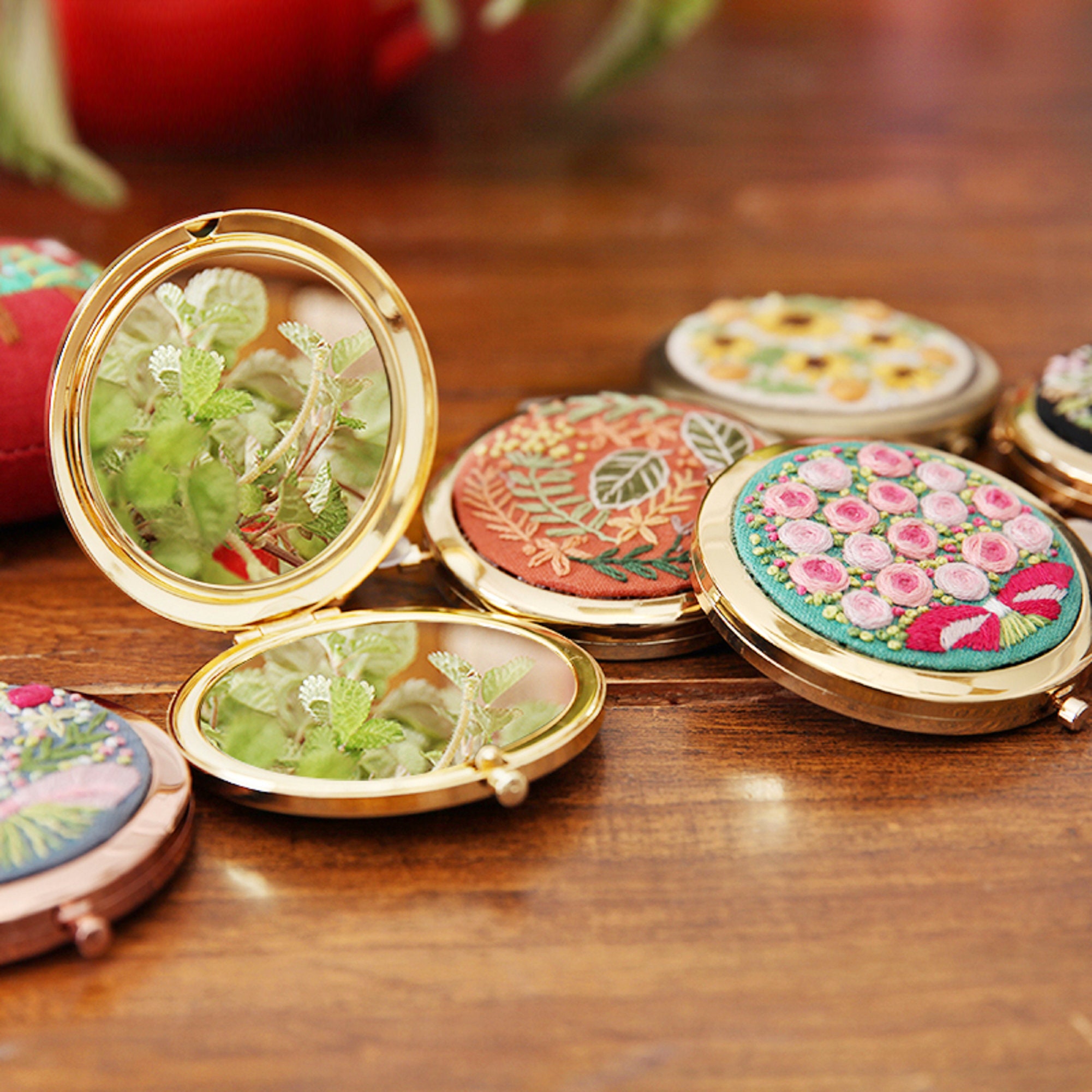 Mirror Embroidery Kit For Beginner Unique Personalized Gifts | Etsy