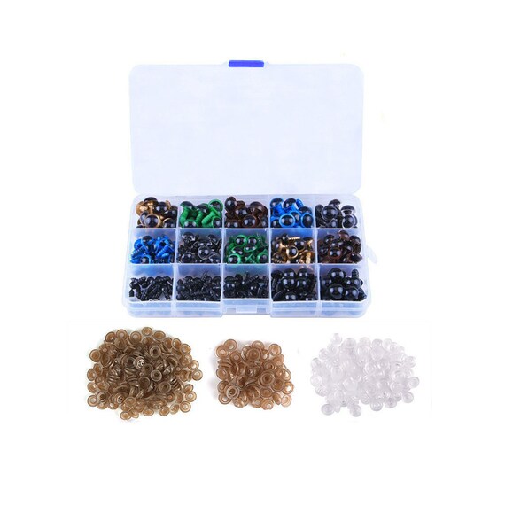 300pcs Including 150pcs Colourful Plastic Safety Eyes 150pcs | Etsy