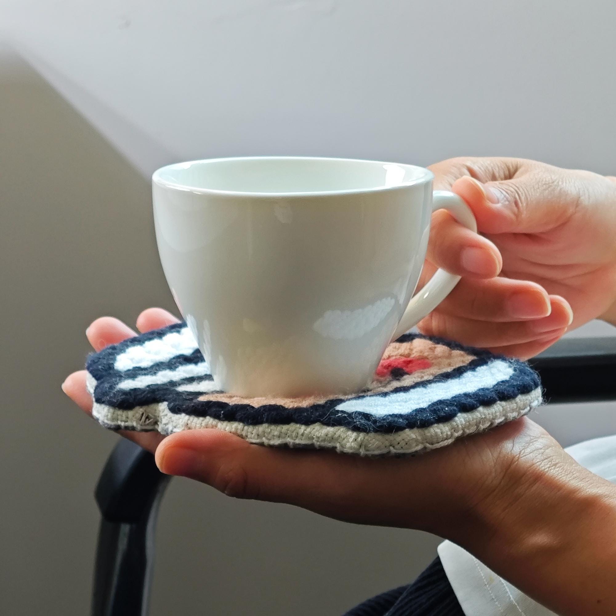DIY Coffee Coasters Punch Needle Kit, Beginner Punch Needle Kit Include ...