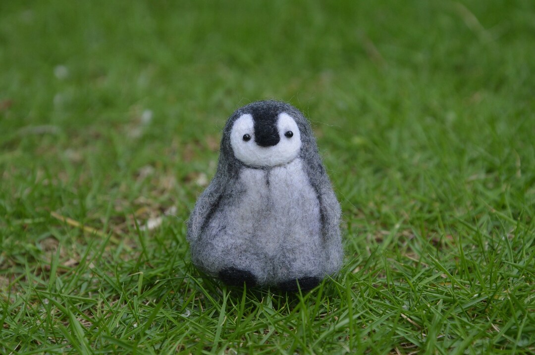 Penguin Needle Felting Kit for Beginners - DIY Craft Kit for Christmas ...