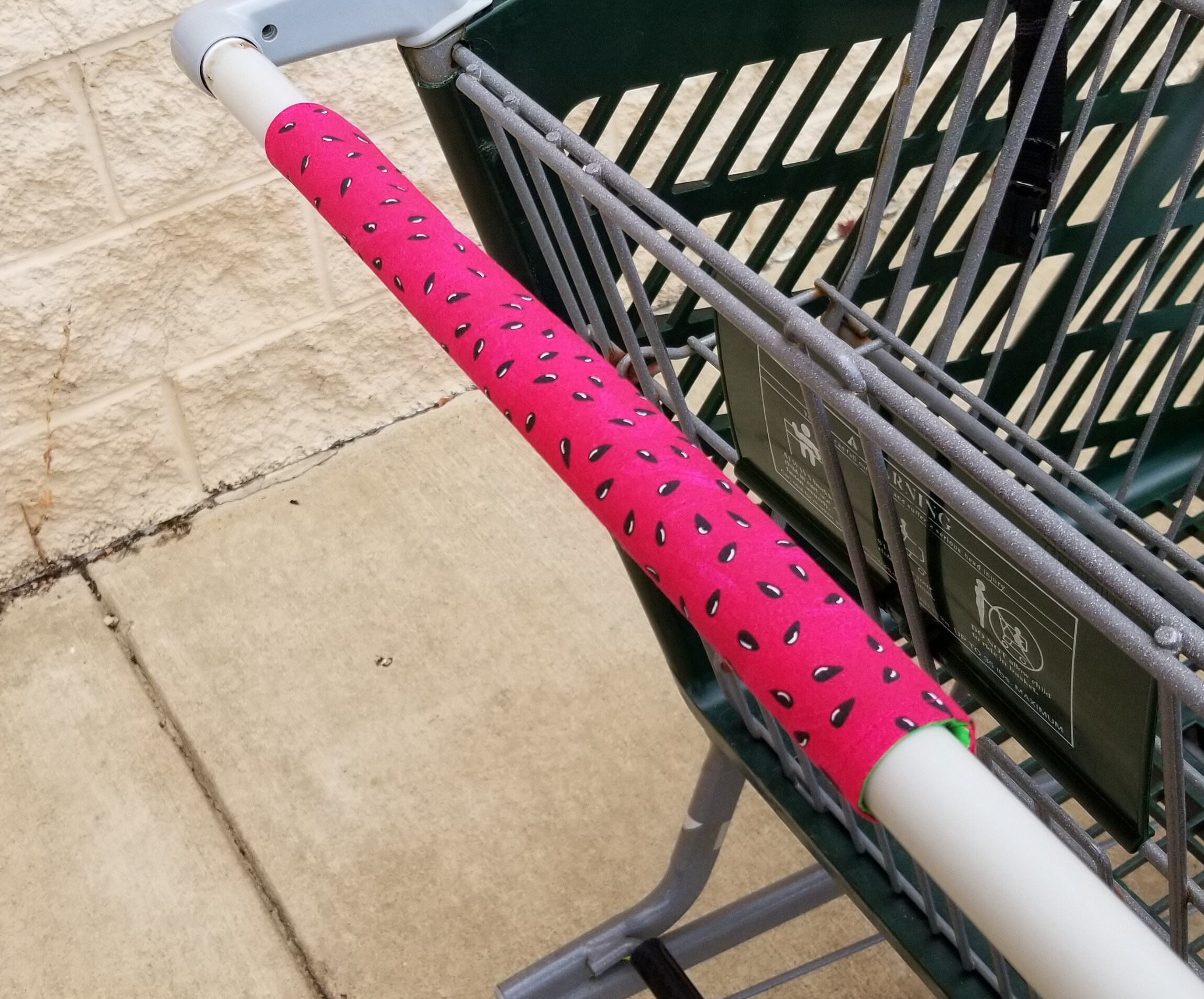 Shopping Cart Handle Covers Cherries Watermelon Denim Dog - Etsy