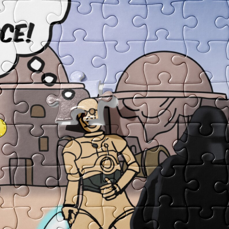 Use the Force Pickleball Jigsaw Puzzle - Etsy