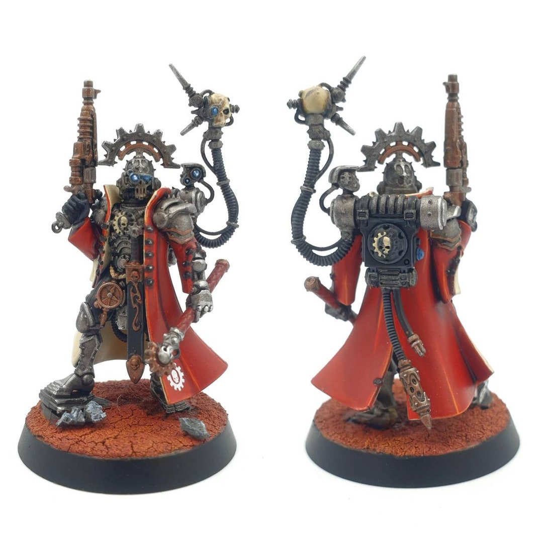 Skitarii Marshal Warhammer 40k Painted Custom Miniature Model, Adeptus ...