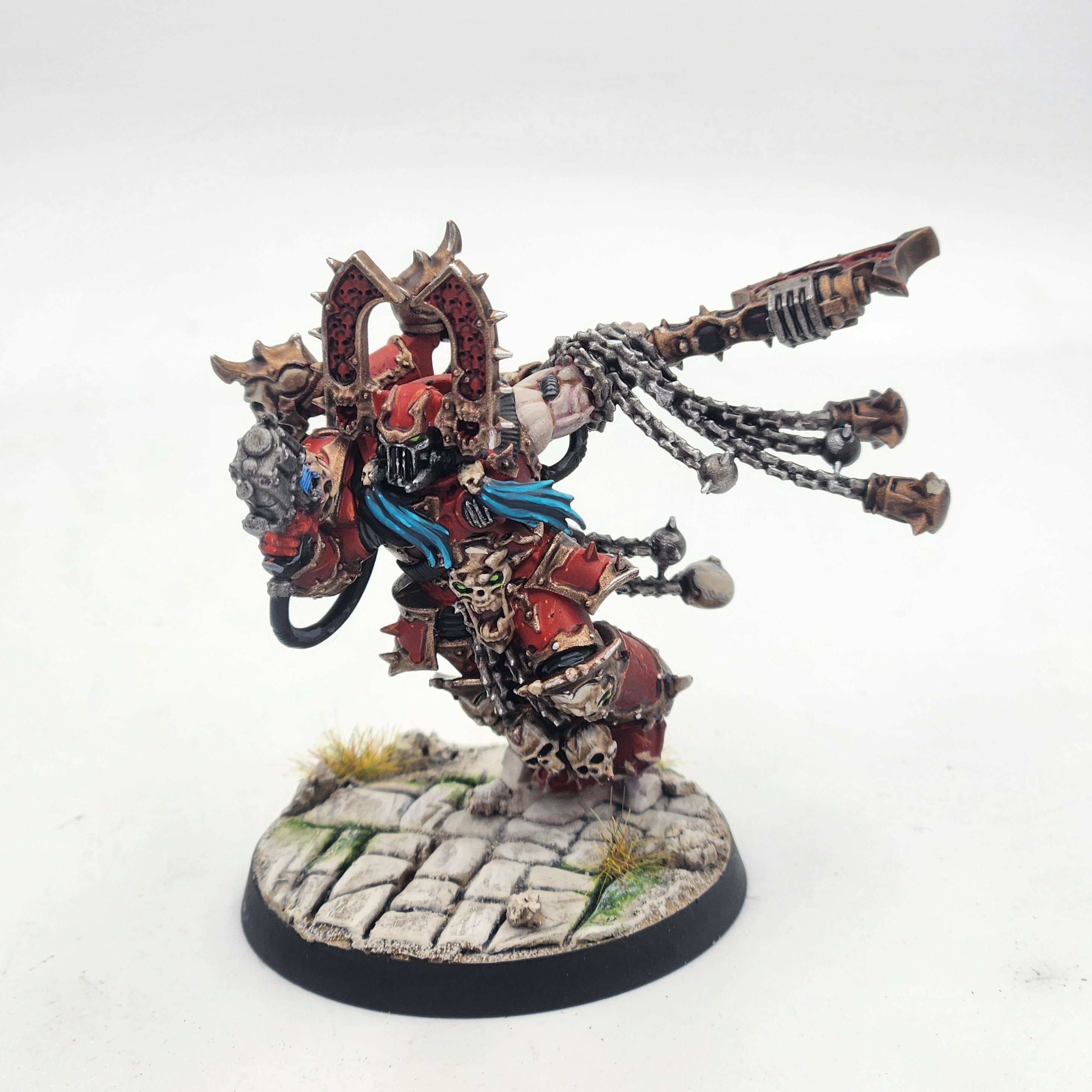 Kharn the Betrayer Chaos World Eaters Painted Miniature Model for Sale ...