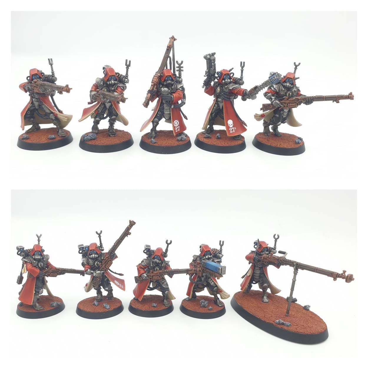 Skitarii Rangers Warhammer 40k Painted Custom Miniature Model, Adeptus ...