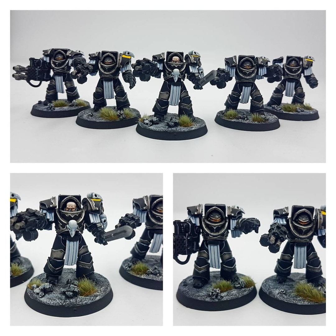 Cataphractii Terminators X 5 Custom Painted Miniatures, Orders Taken ...