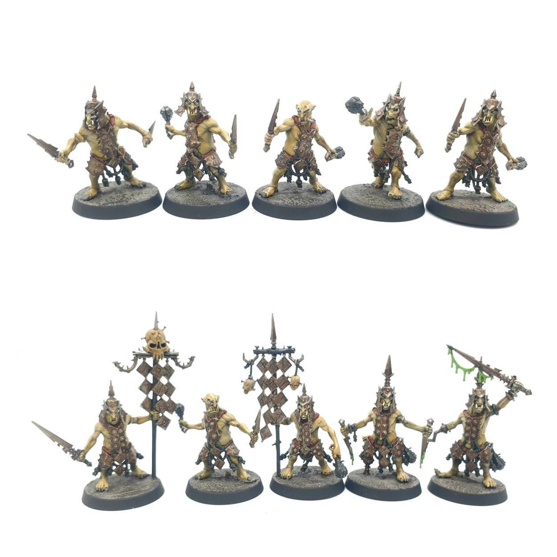 Hobgrot Slittaz X 20 Painted Miniatures Models FOR SALE. Custom Painted ...