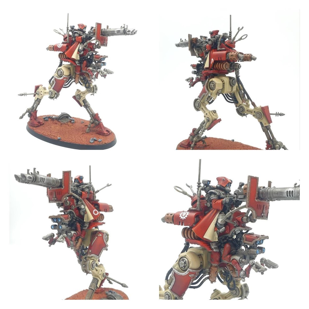 Skitarii Ironstrider Ballistarius Warhammer 40k Painted Custom ...