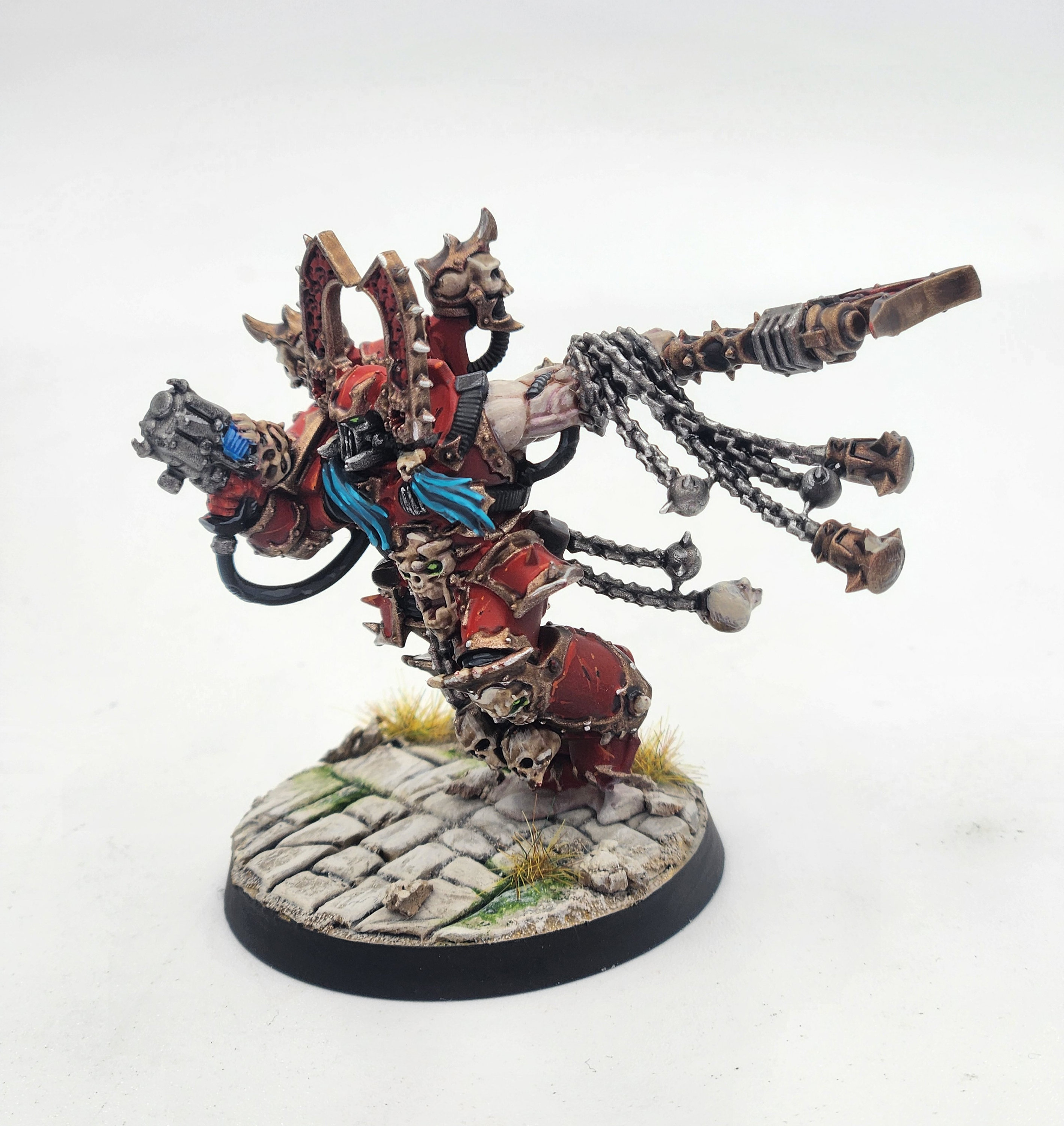Kharn the Betrayer Chaos World Eaters Painted Miniature Model for Sale ...