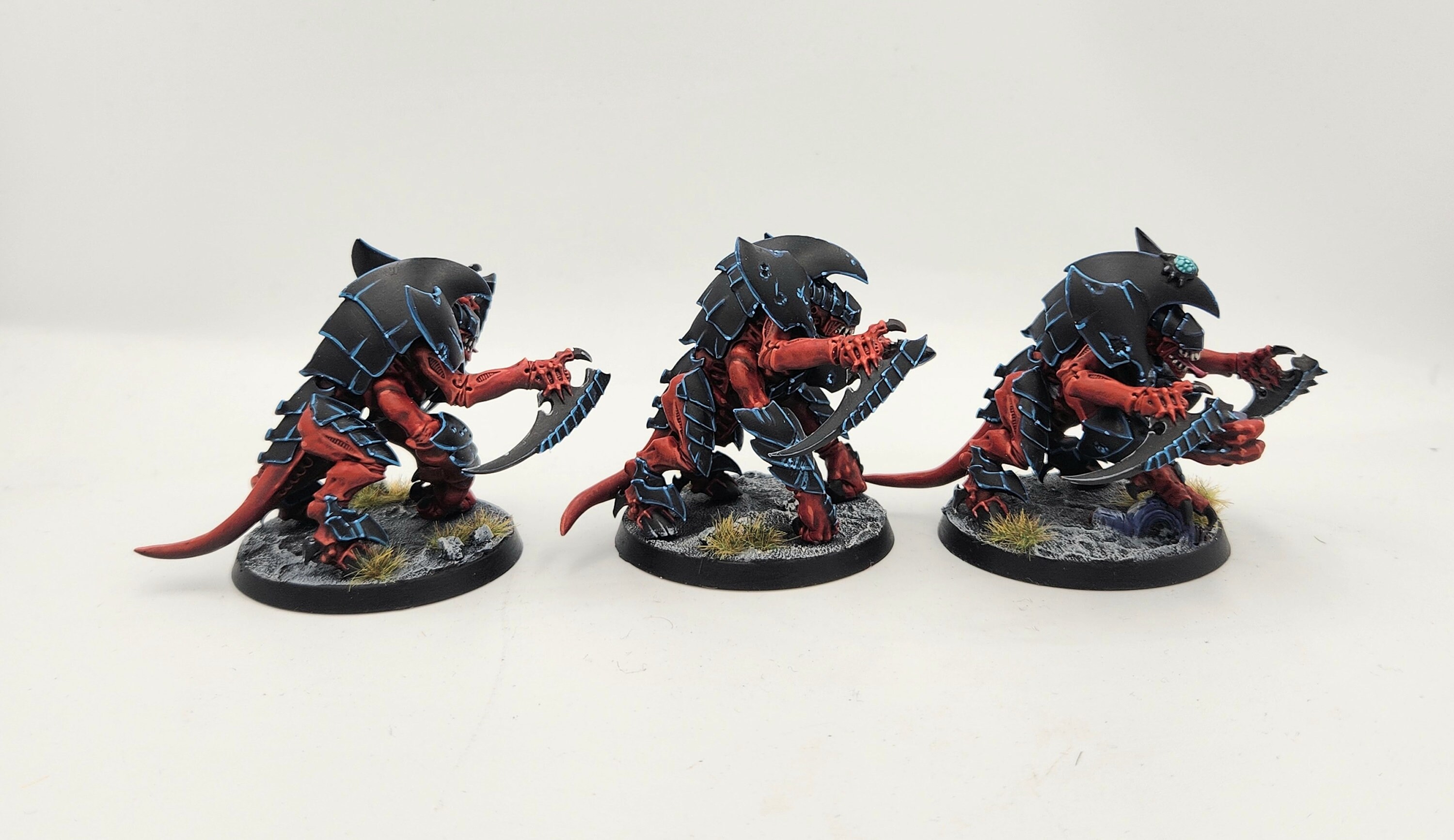 Tyranid Tyrant Guard X 3 Painted Miniatures Models Custom - Etsy