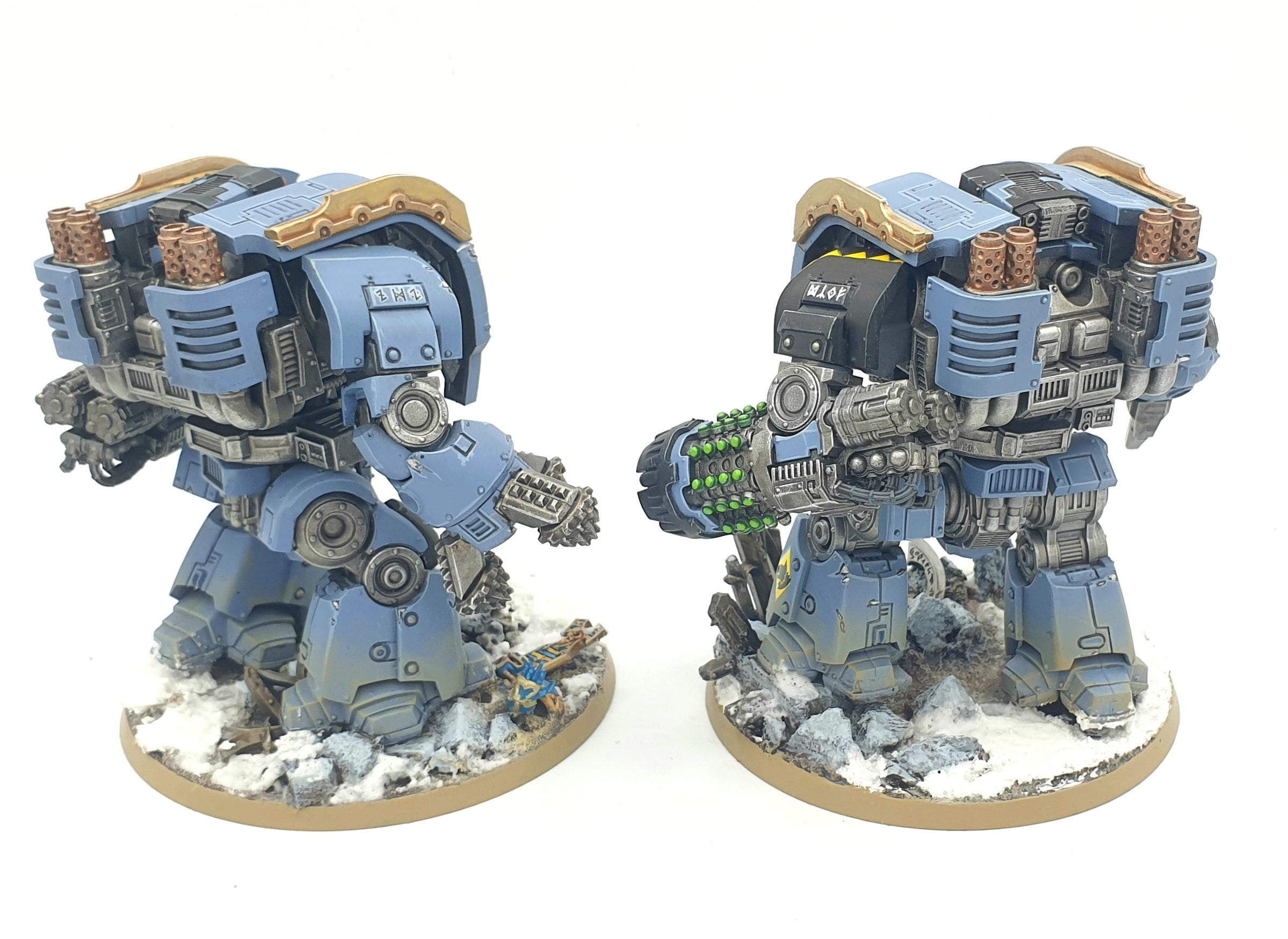Leviathan Siege Dreadnought Painted Miniature Model, Warhammer 40K, 30K ...