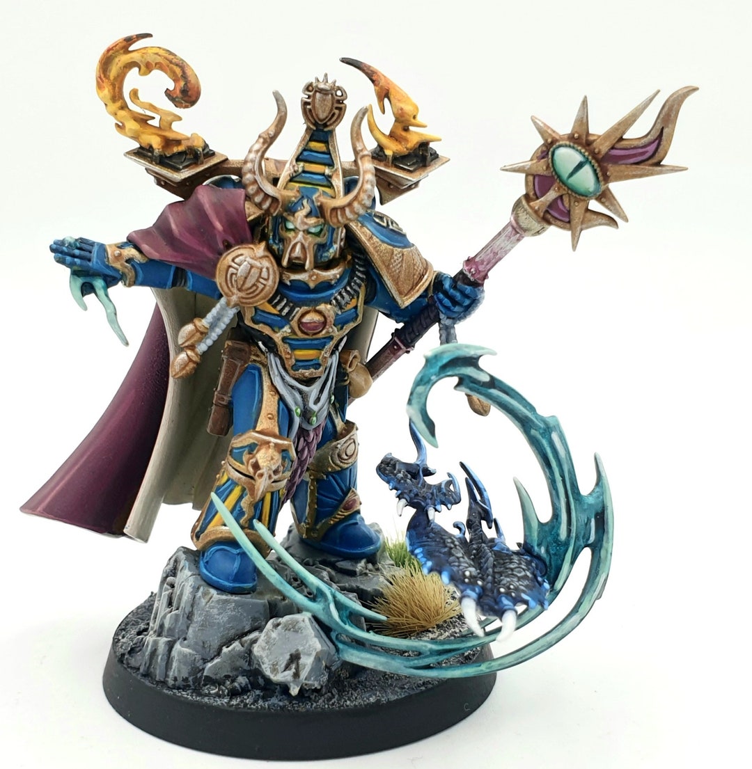 Infernal Master Painted Miniature Model Warhammer 40k Thousand Sons ...