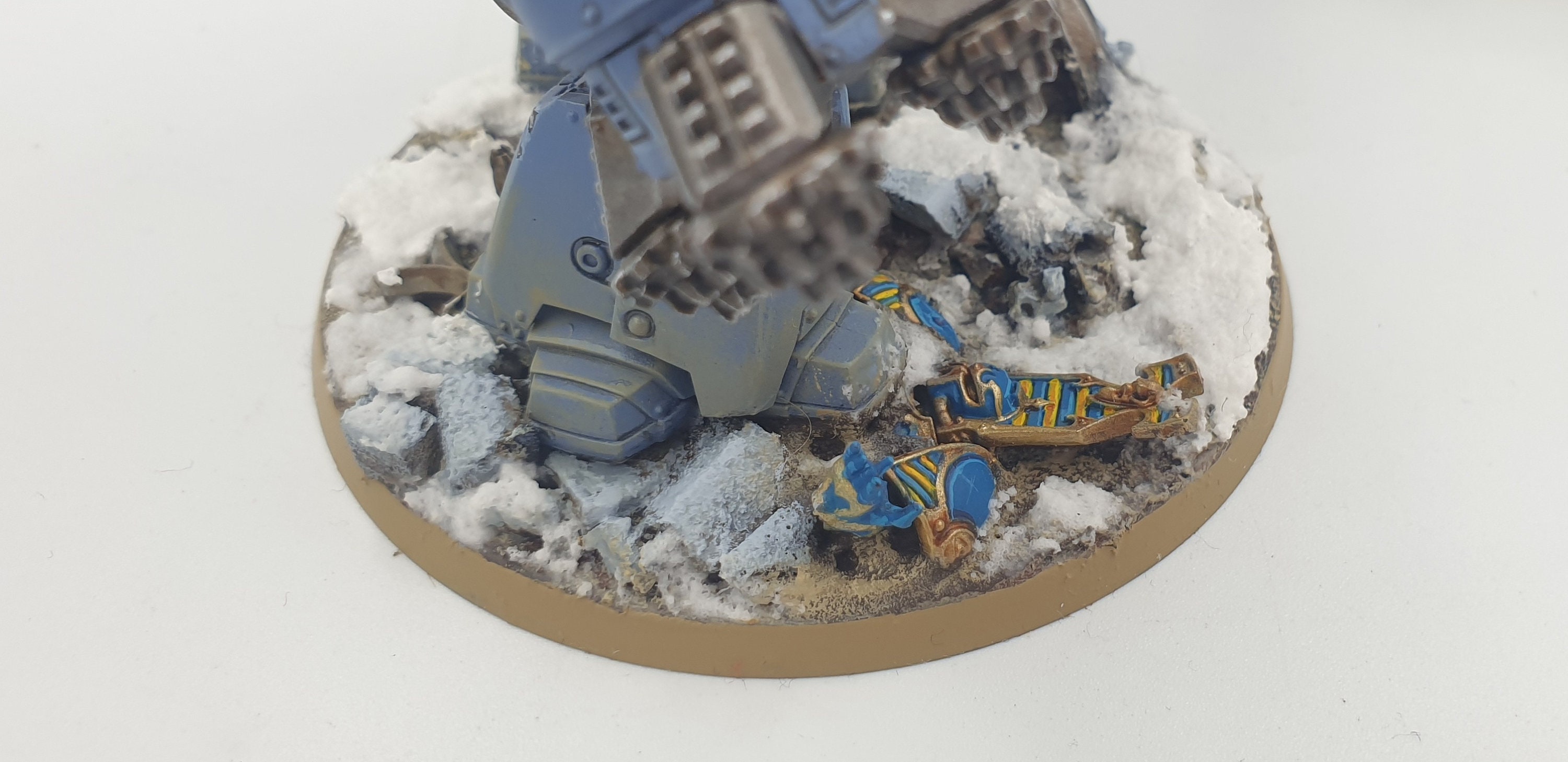 Leviathan Siege Dreadnought Painted Miniature Model, Warhammer 40K, 30K ...