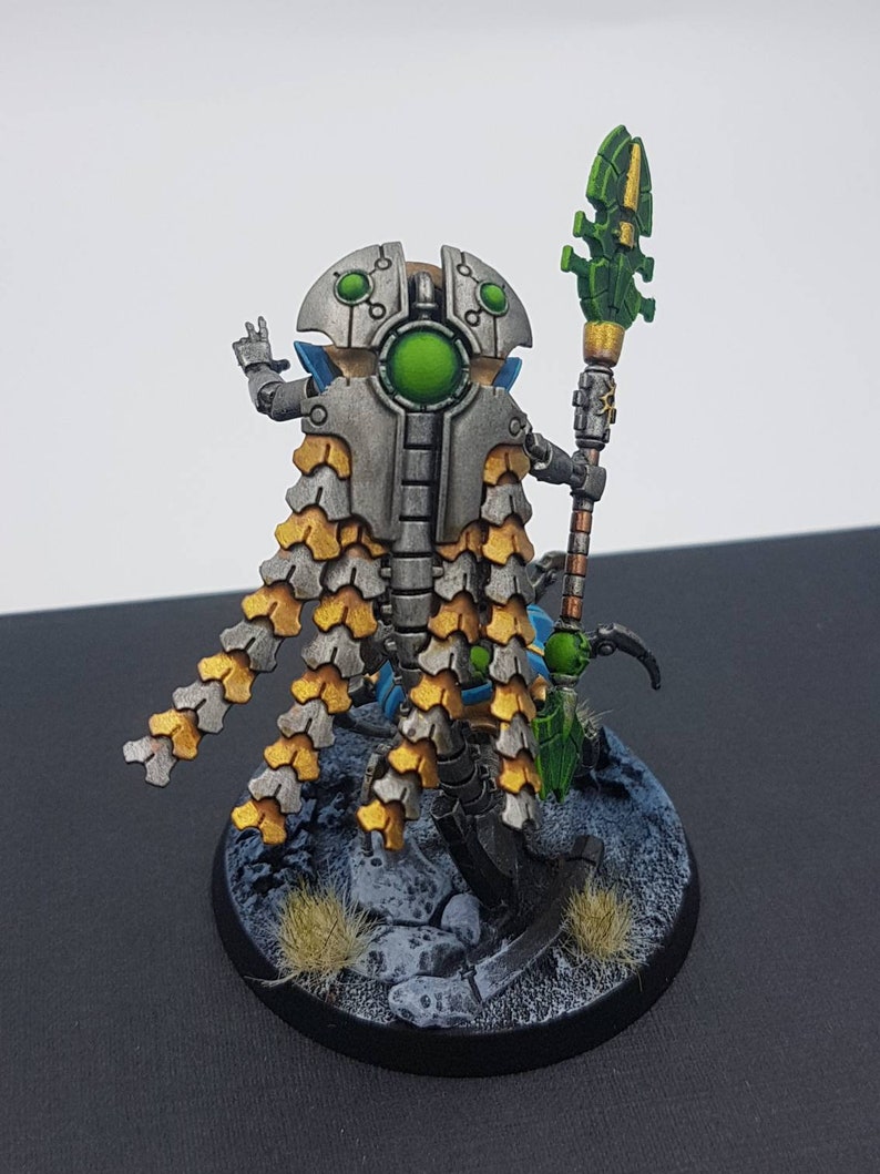 Necron Cryptek Painted Miniature for Sale Custom Painted - Etsy