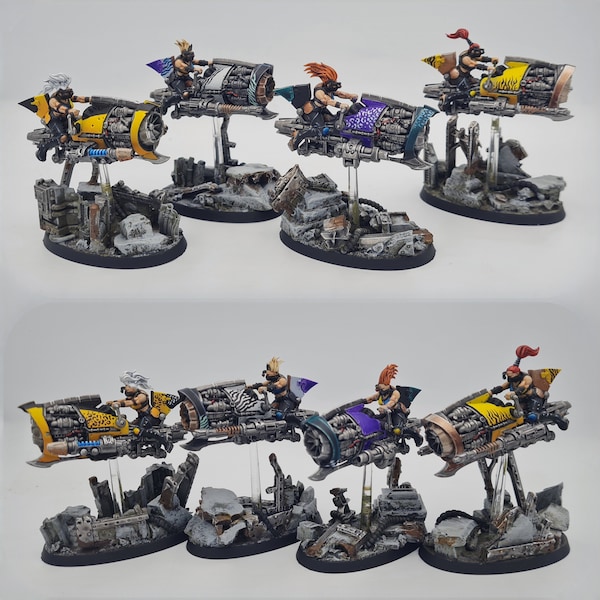Necromunda Escher Miniatures - Etsy