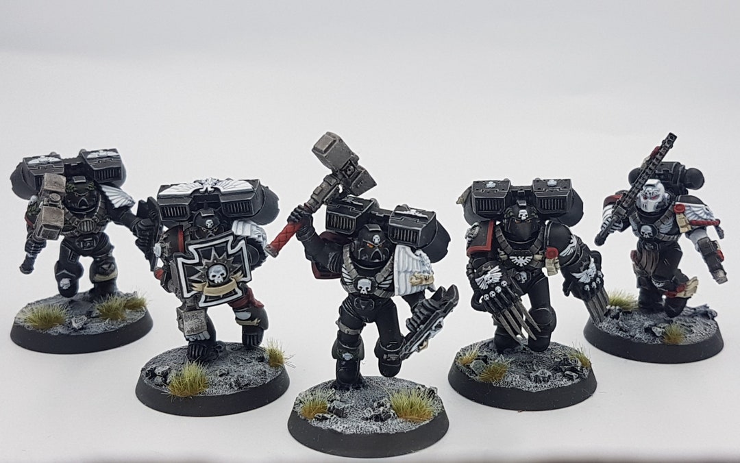 Vanguard Veteran Squad Custom Painted Miniatures Available to - Etsy