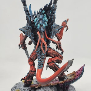 Tyranid Norn Emissary Painted Miniature Model Custom Painted, Warhammer ...