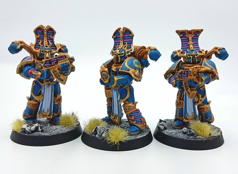 Thousand Sons Rubric Marines Custom Painted Miniatures Available to ...