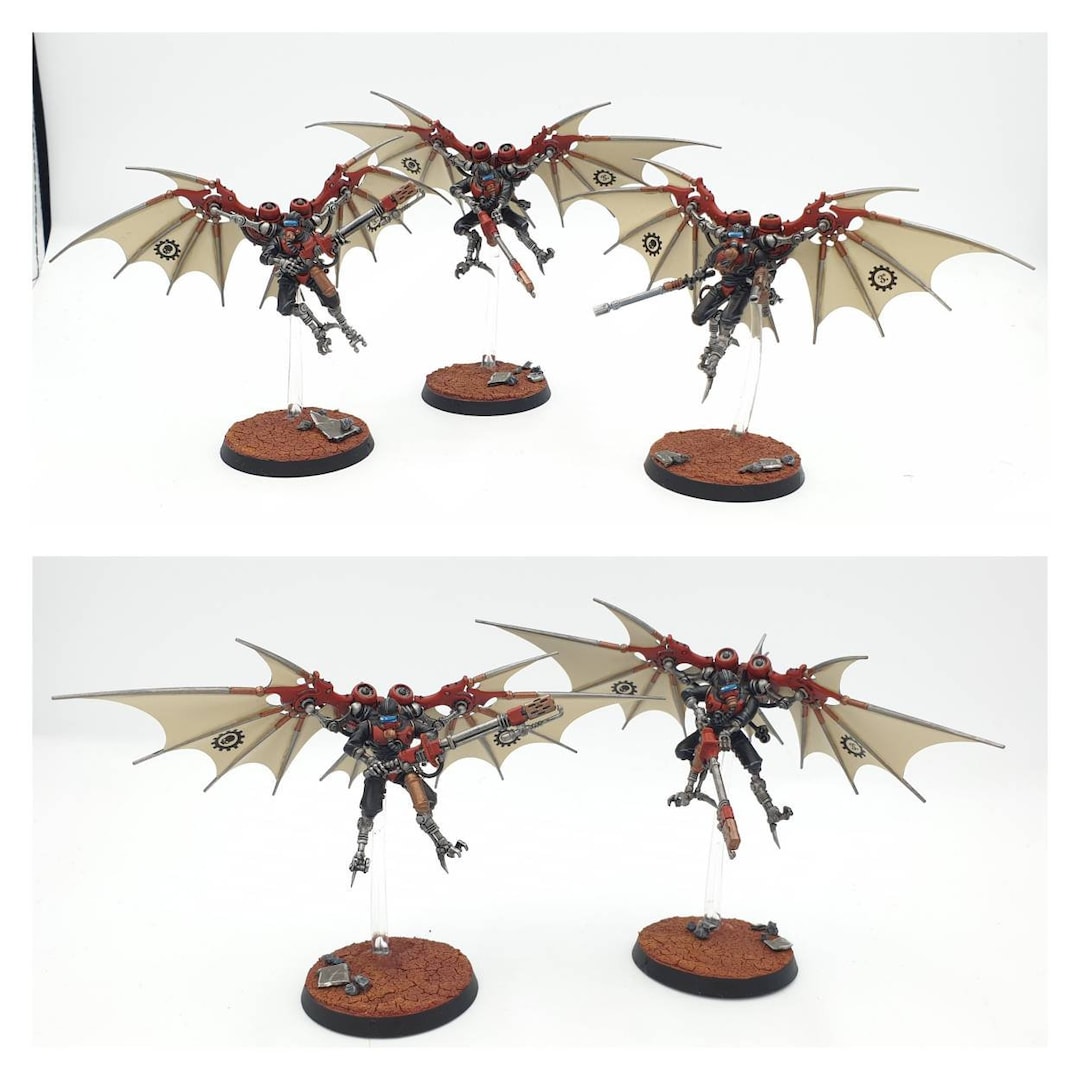 Skitarii Pteraxii Sterylizors X 5 Warhammer 40k Painted Custom ...