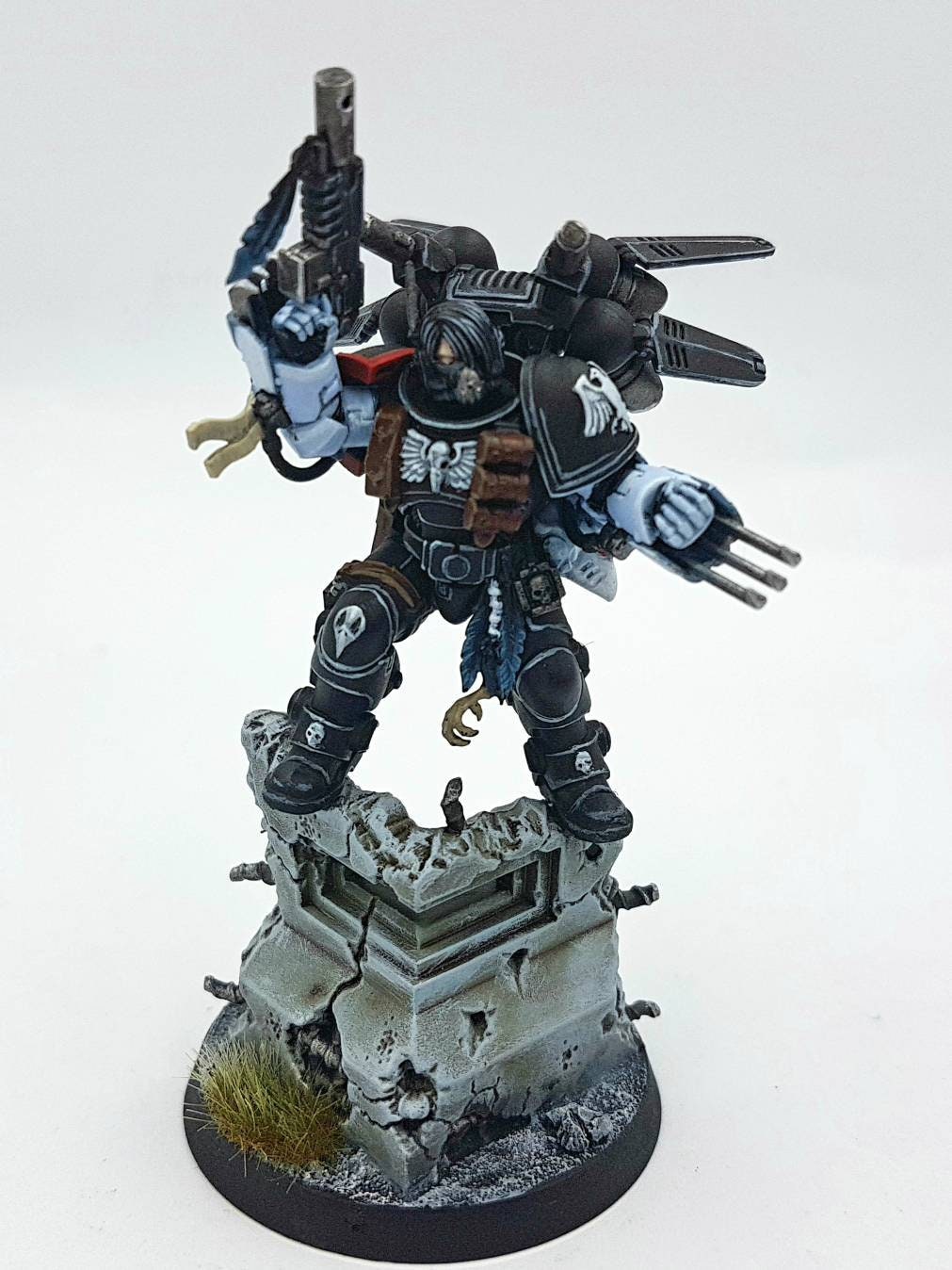 Kayvaan Shrike Primaris Raven Guard Painted Miniature for - Etsy Australia