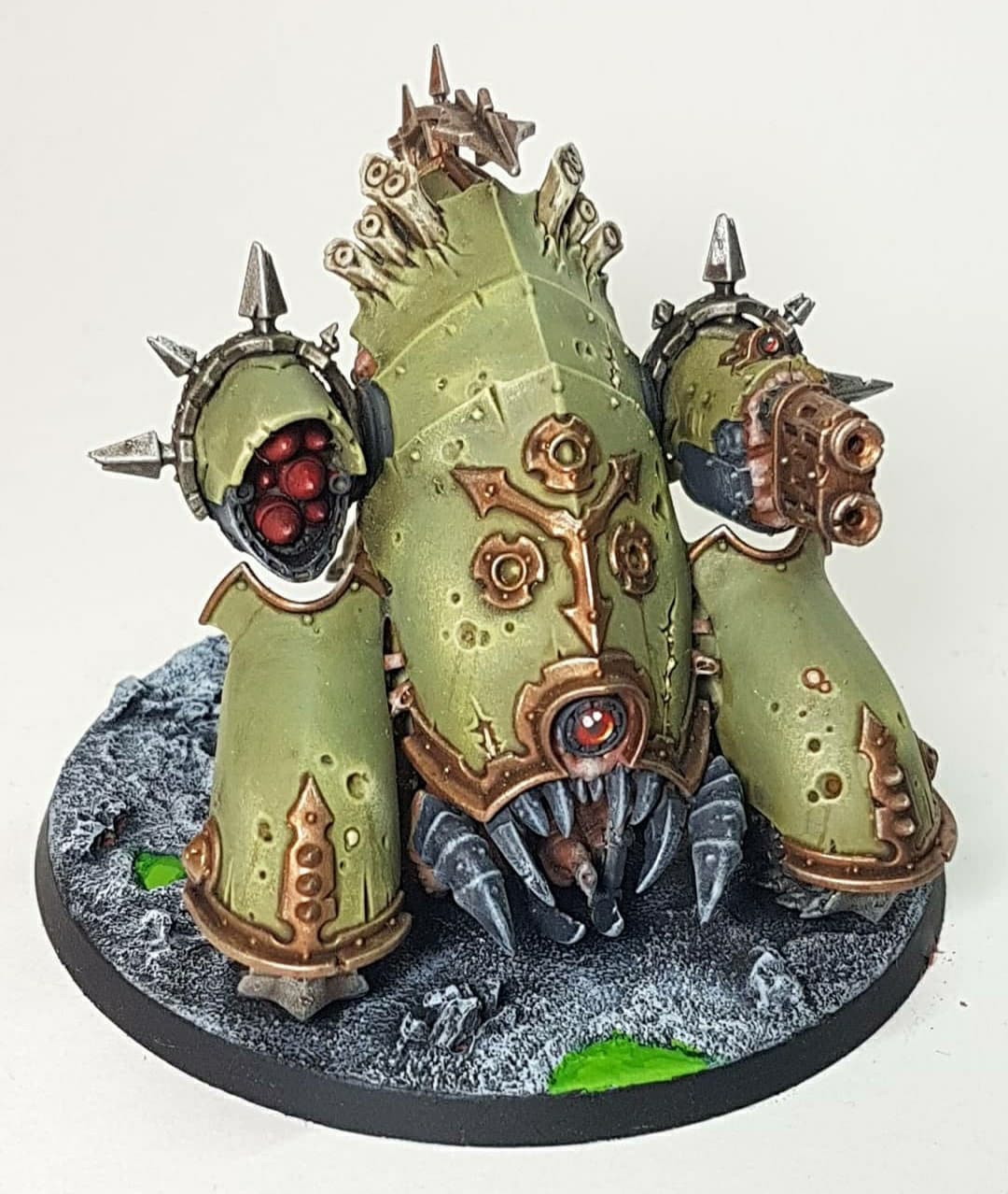 Death Guard Myphitic Blight-hauler Custom Painted Miniature, Warhammer ...