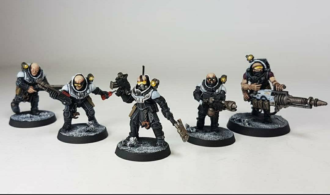 Genestealer Cult Neophyte Hybrids Custom Painted Miniature Models ...