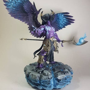 Magnus Daemon Primarch of Tzeentch Custom Painted Miniature, Warhammer ...