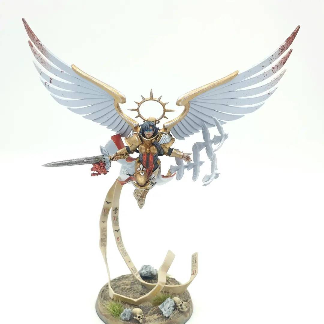 Celestine the Living Saint and Geminae Superia Painted Miniature Models ...