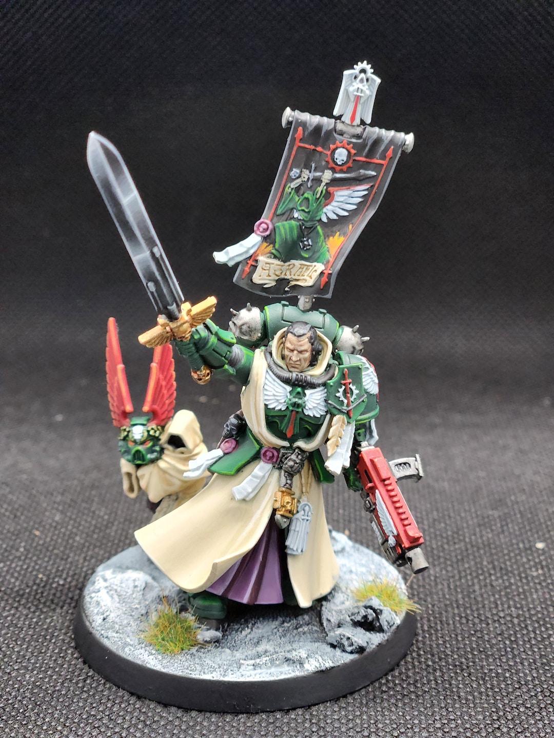 Azrael Supreme Grand Master Painted Miniature Commission Warhammer 40k ...