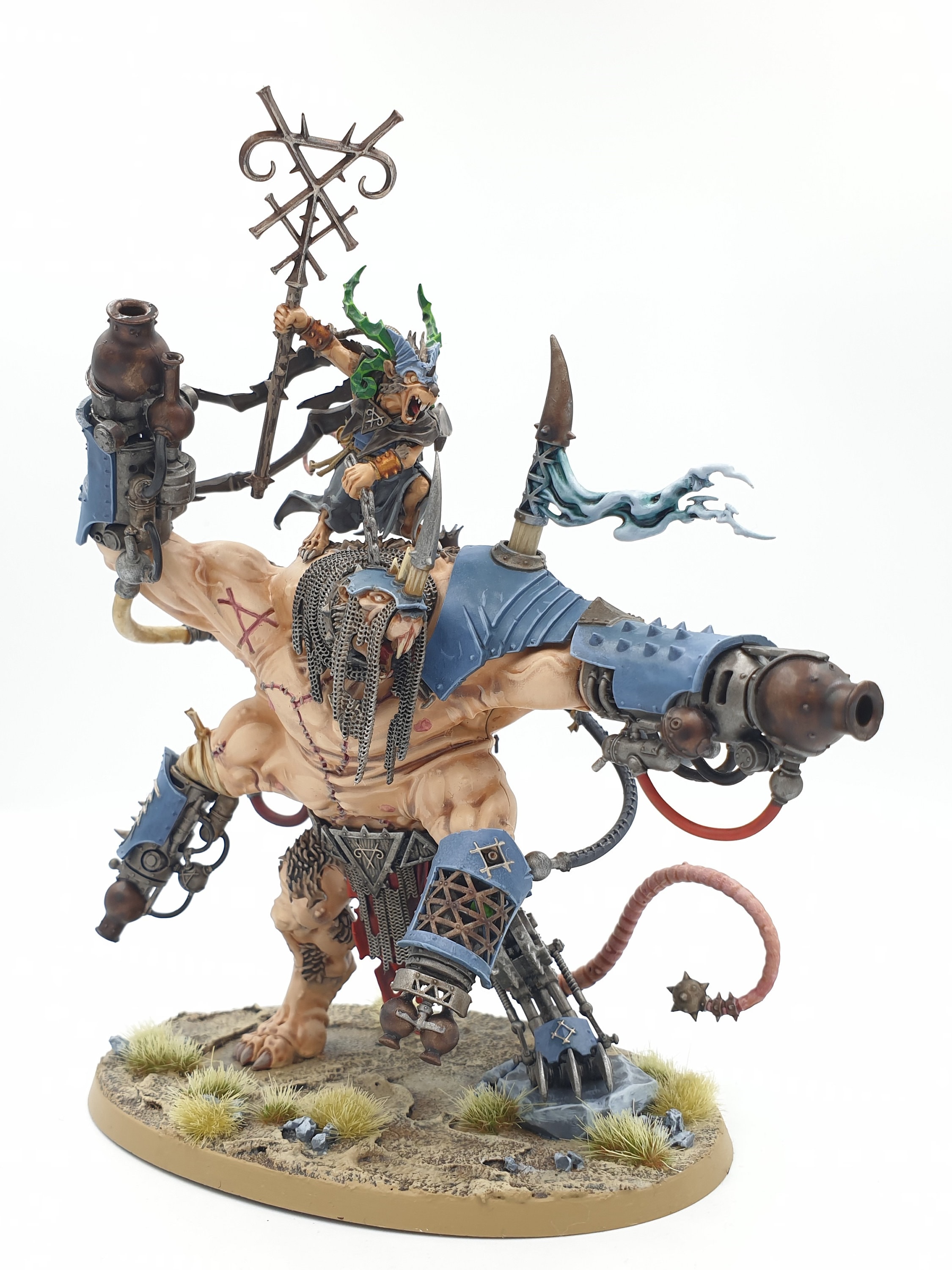 Skaven Thanquol & Boneripper Painted Miniature Model for Sale ...